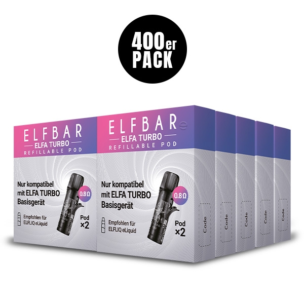 ELFBAR - Elfa Turbo Refillable Leerpod Tank (2er Pack)| VAPEDIA.DE - E ...